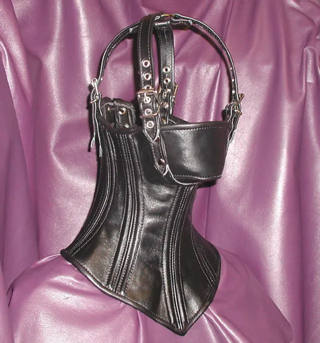 Extreme Leather Neck Corset Specialist Manufacturer For High Quality