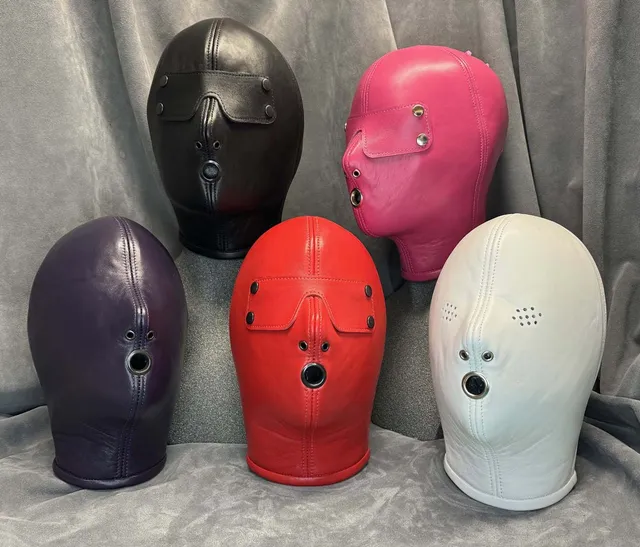 Dominion Slave Helmet - Top to Bottom Leathers