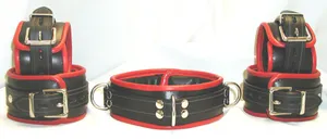 Luxury Leather Restraint Set - Top to Bottom Leathers