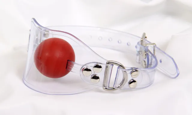 Vision Panel Gag - Top to Bottom Leathers