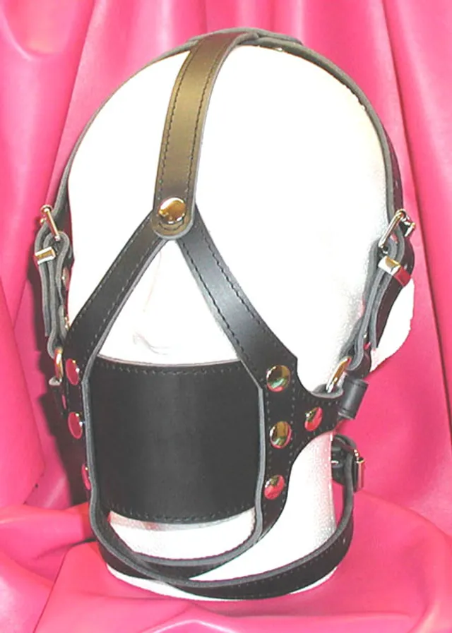 Leather Panel Gag | Top to Bottom Leathers